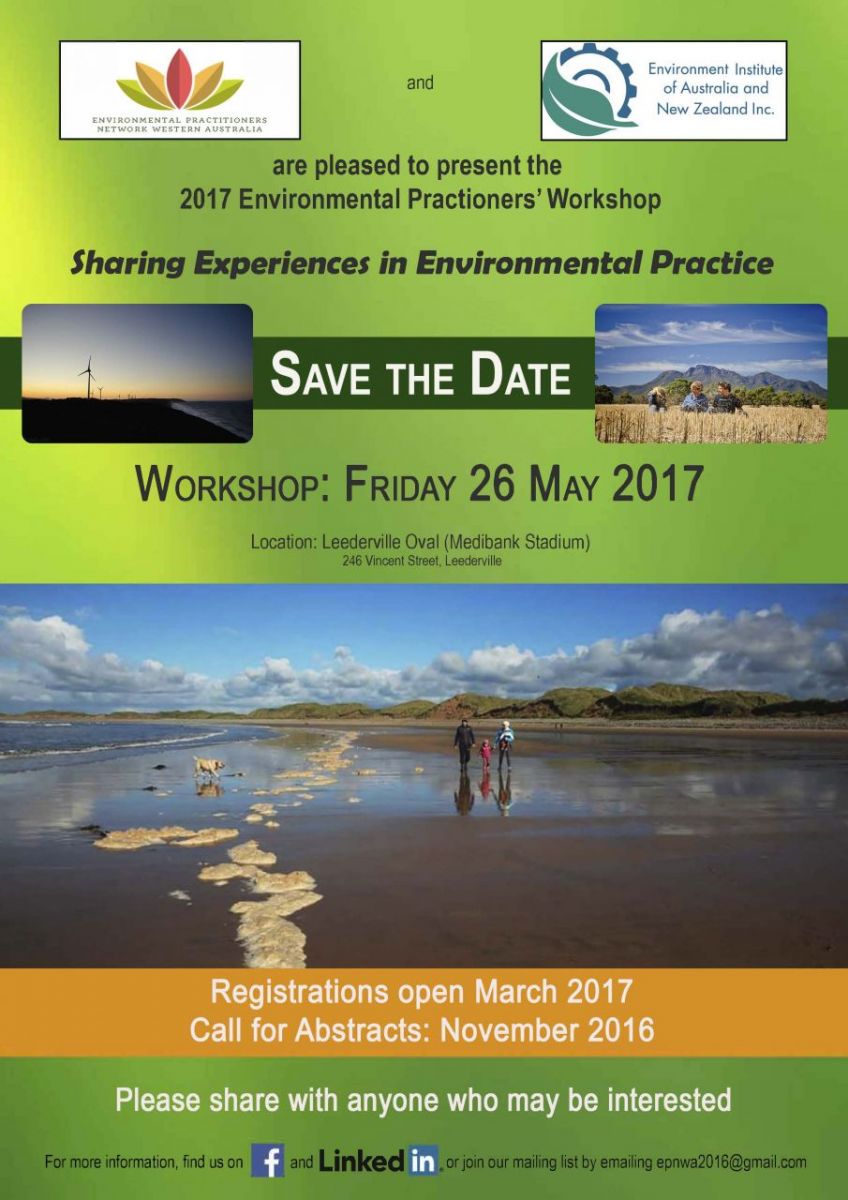 Save the Date! Sharing Experience in Environmental Practice - NACC ...