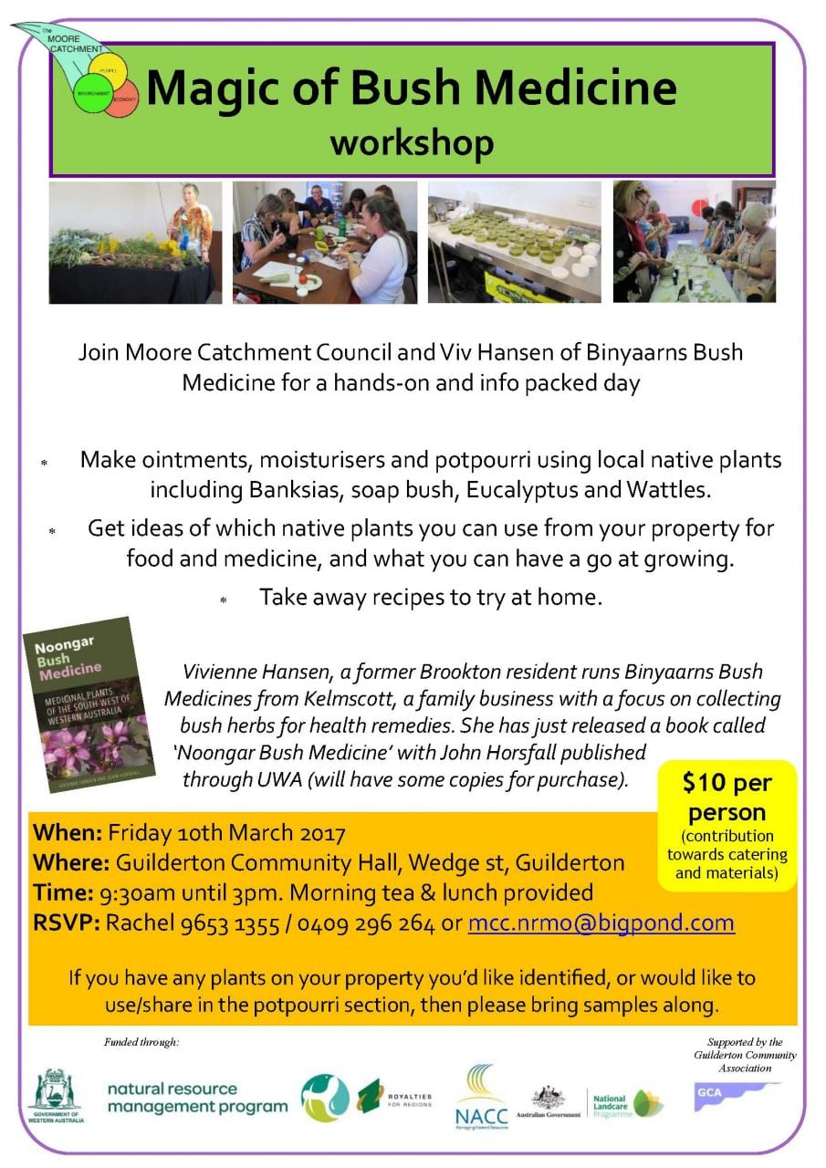 Magic of Bush Medicine - NACC - Northern Agricultural Catchments Council